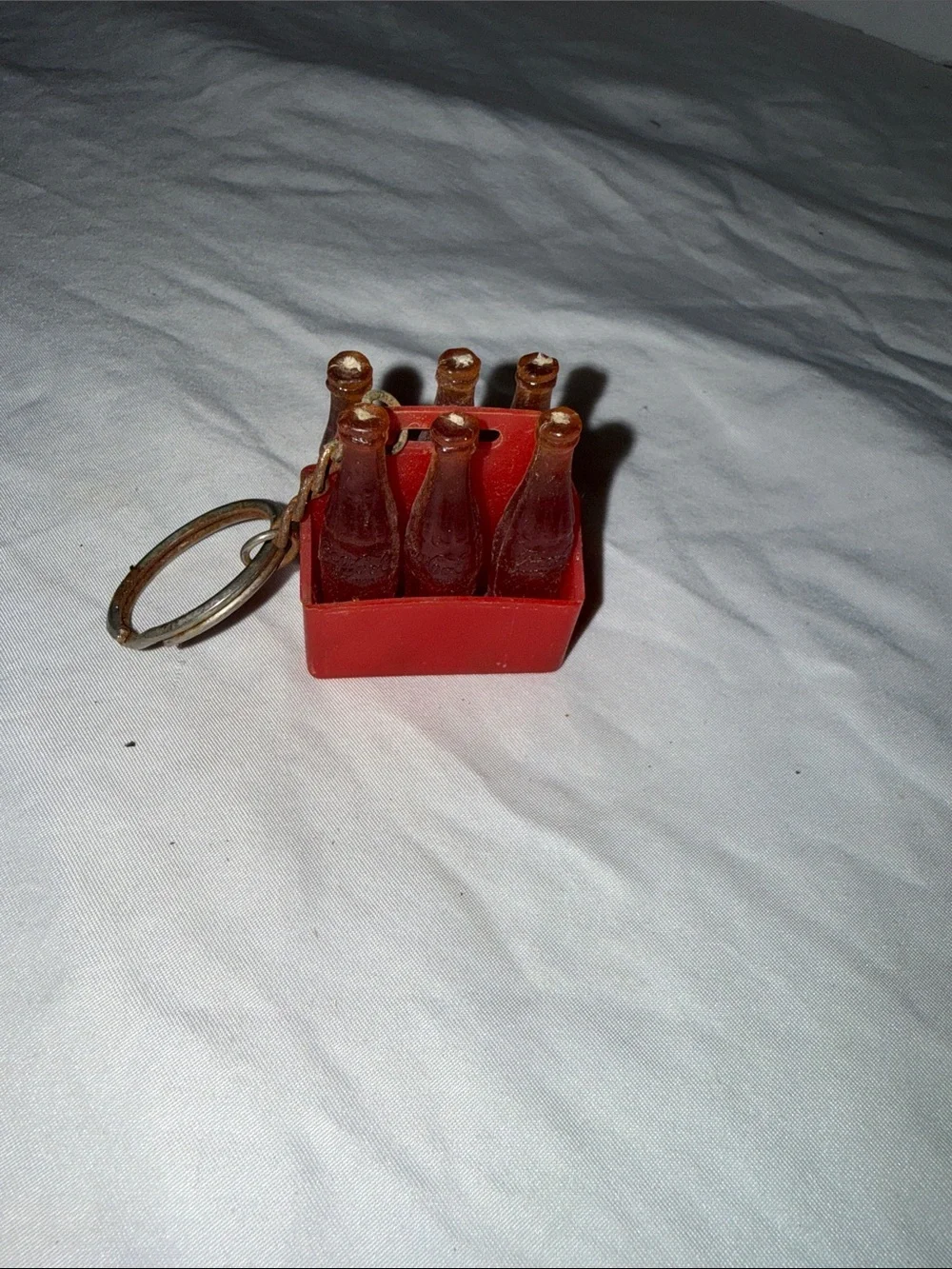 Coca Cola | Accents | Coca Cola Mini Bottle Crate Keychain In Red ...
